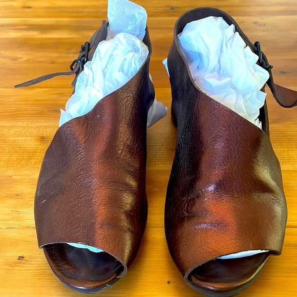 Trippen | Shoes | Trippen Wedge Sandals Never Worn | Poshmark